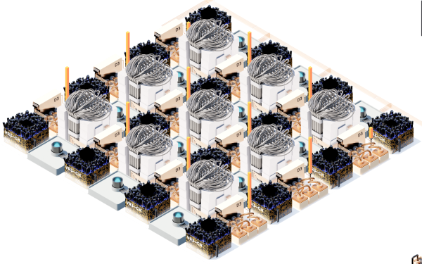 Compact Gradient Well Automated Layout - Sixty Four Wiki